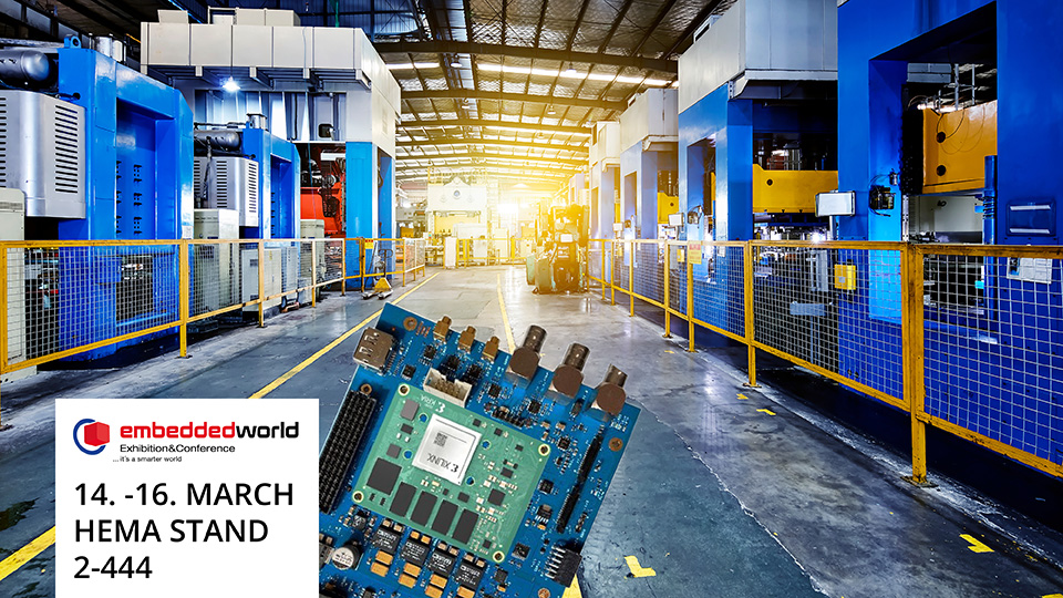 Haben Sie Ihren Besuch auf der embedded world Exhibition&Conference in Nürnberg bereits geplant ...